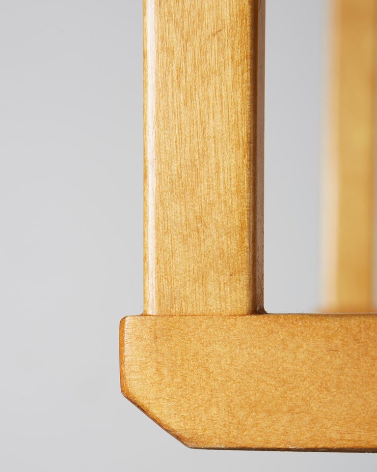 Nest of Tables ‘Släden’ Designed by Carl Malmsten, Sweden, 1980s at 1stDibs