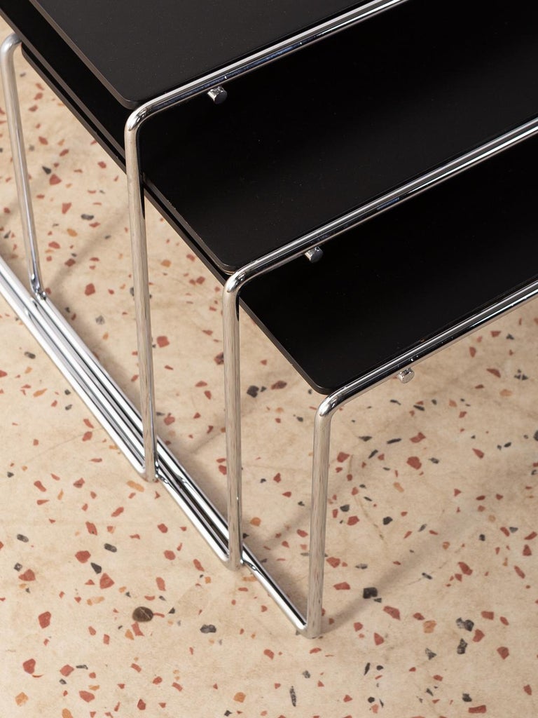 Nesting Tables "Marcel T" by Kazuhide Takahama for Cassina For Sale at ...