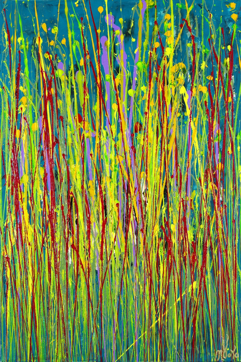 Nestor Toro - Caribbean daydream 1, Painting, Acrylic on Canvas For ...