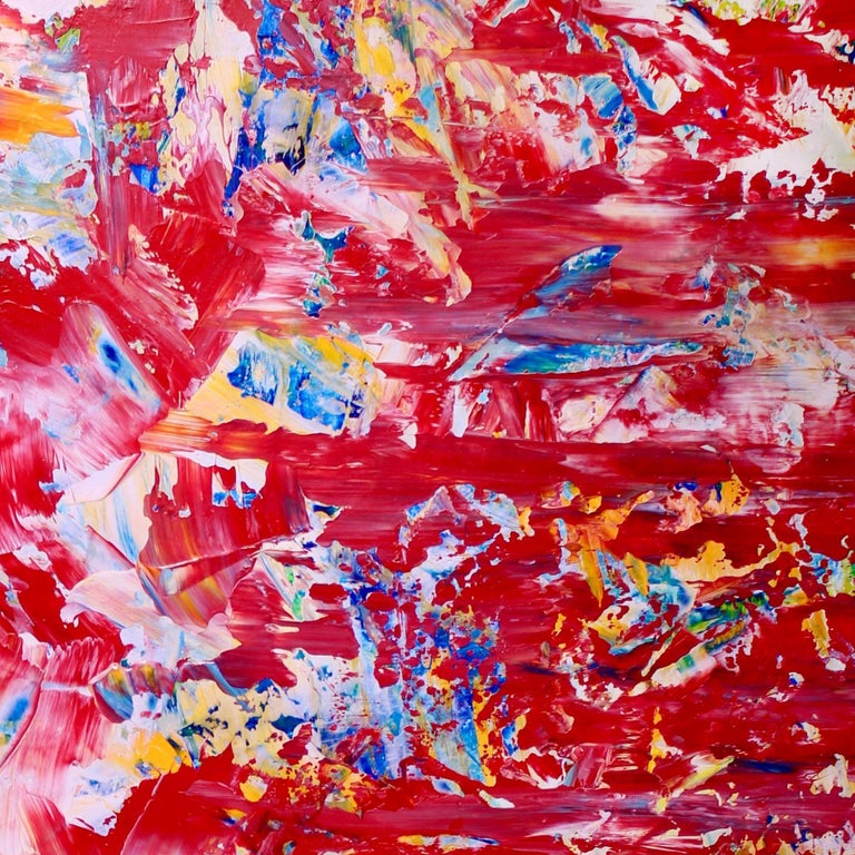 Nestor Toro - consequences of red, Painting, Acrylic on Canvas For Sale ...