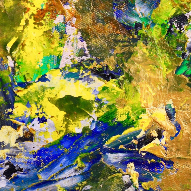 Nestor Toro - Gold dust spectra, Painting, Acrylic on Canvas For Sale ...