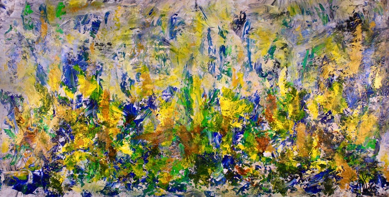 Nestor Toro - Gold dust spectra, Painting, Acrylic on Canvas For Sale ...