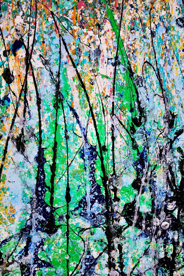 Nestor Toro - White Noise, Painting, Acrylic on Canvas at 1stDibs