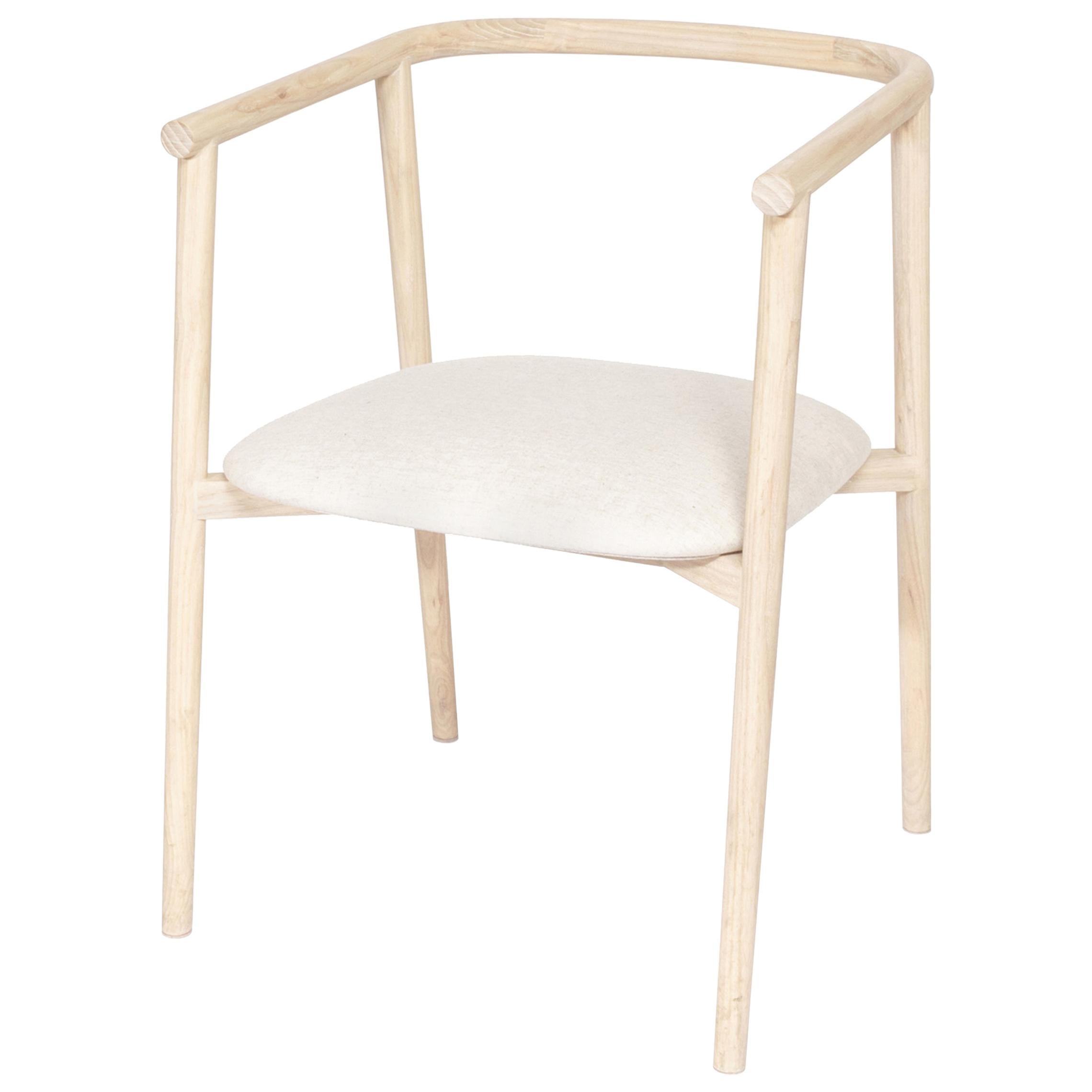 Prairie Chair, Modern Ash Wood Dining Chair For Sale at 1stDibs