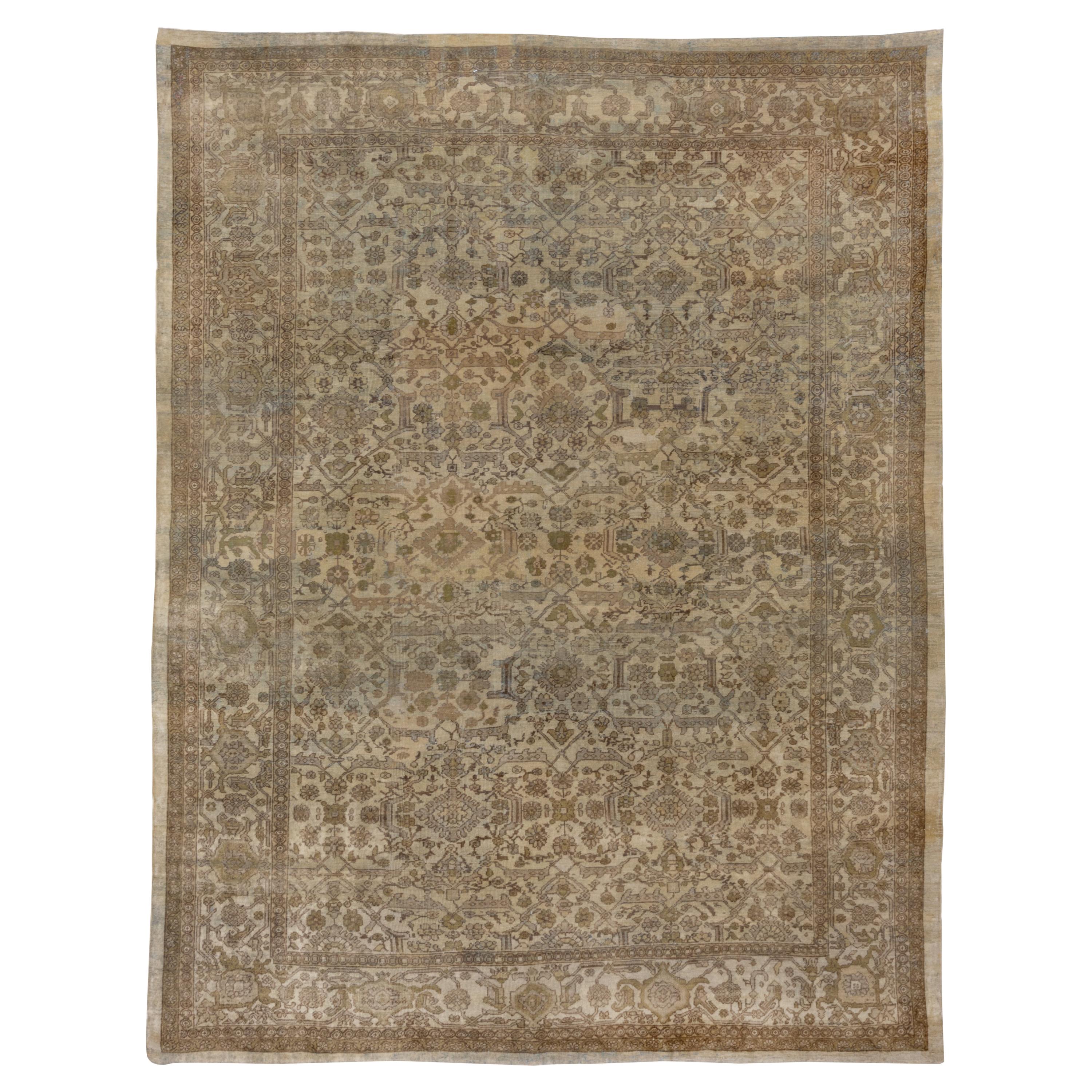Antique Central Asian Rug Khotan Design with Geometric Field, circa ...