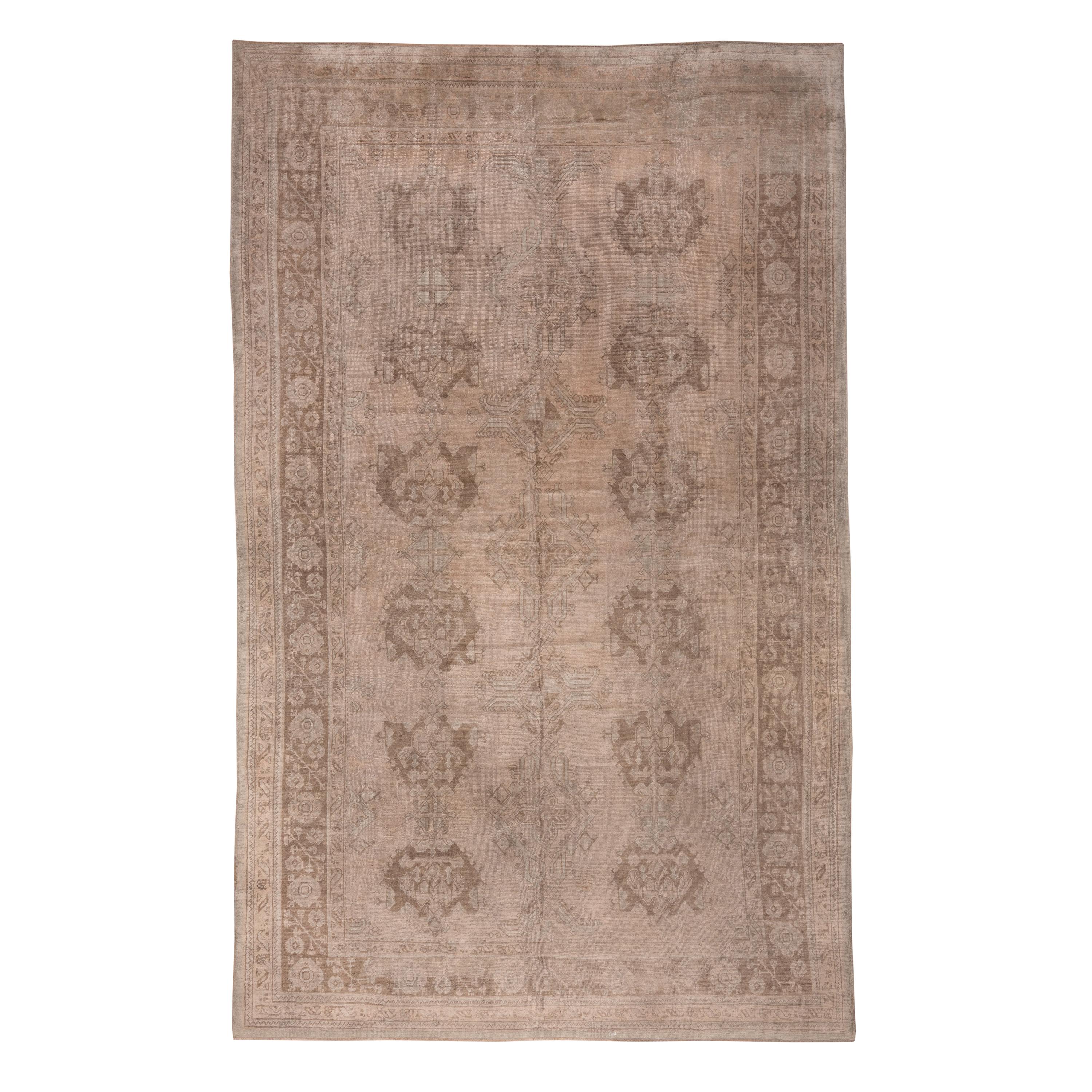 Antique Turkish Oushak Carpet at 1stDibs