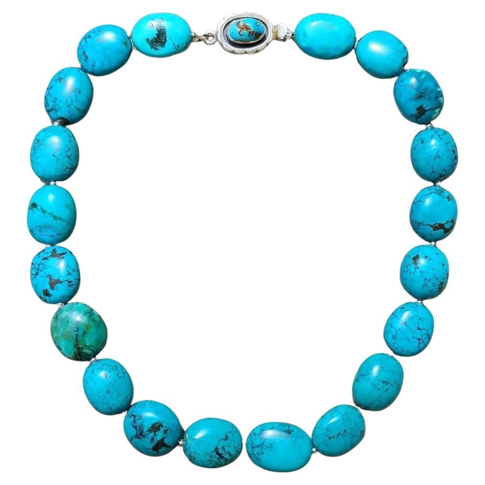 Nevada Turquoise Necklace For Sale at 1stDibs | nevada turquoise for ...