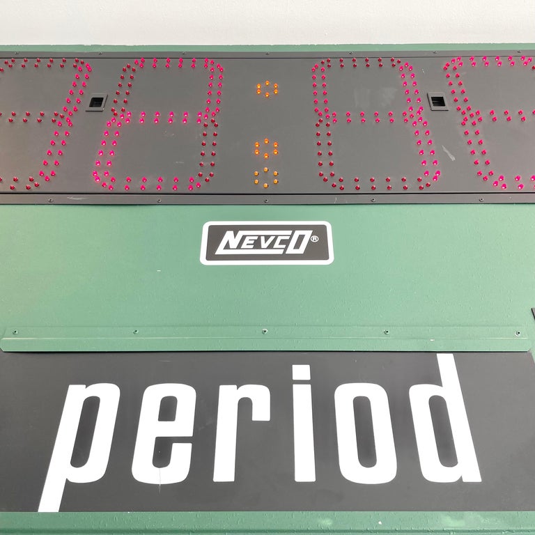 Nevco LED Basketball Scoreboard, 2000s USA For Sale at 1stDibs | nevco ...
