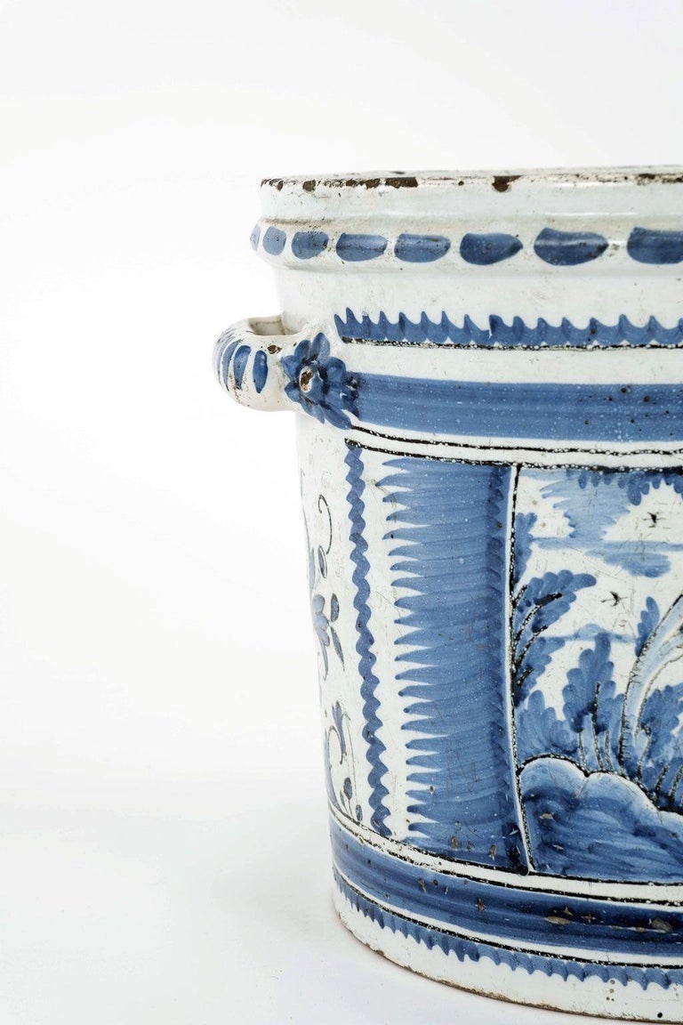 Nevers Faience 'Pot a Oranger' For Sale at 1stDibs