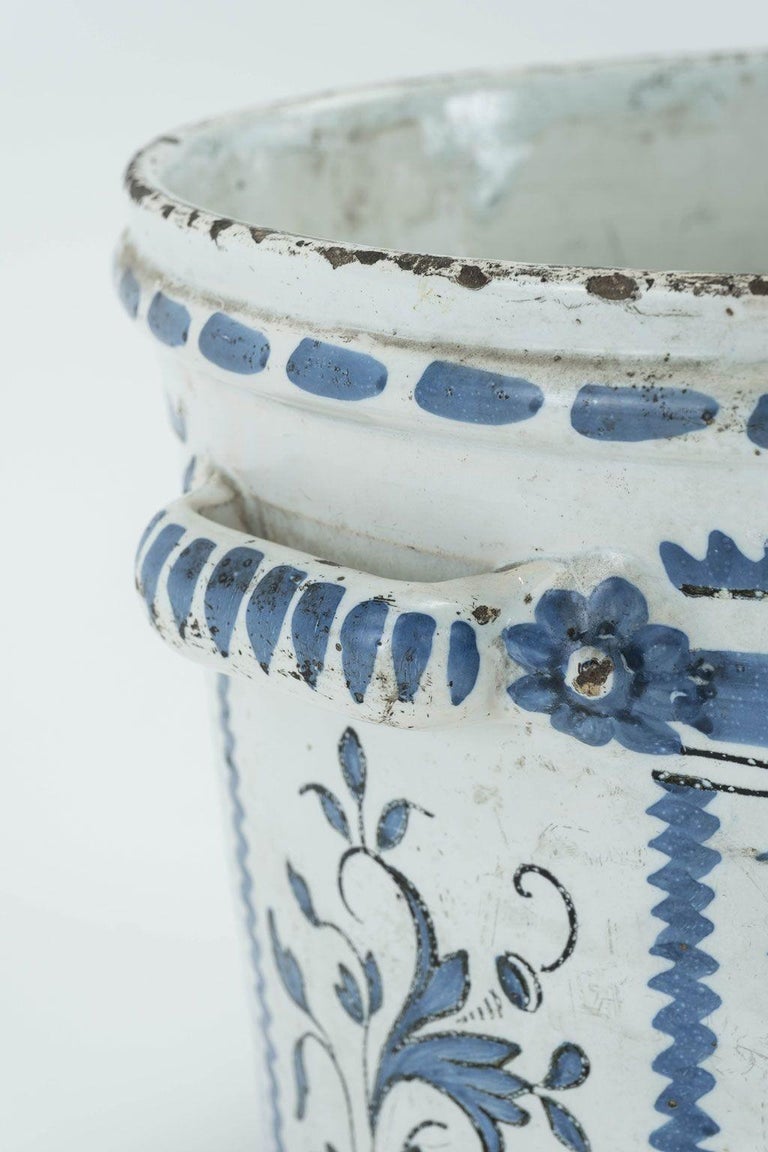 Nevers Faience 'Pot a Oranger' For Sale at 1stDibs