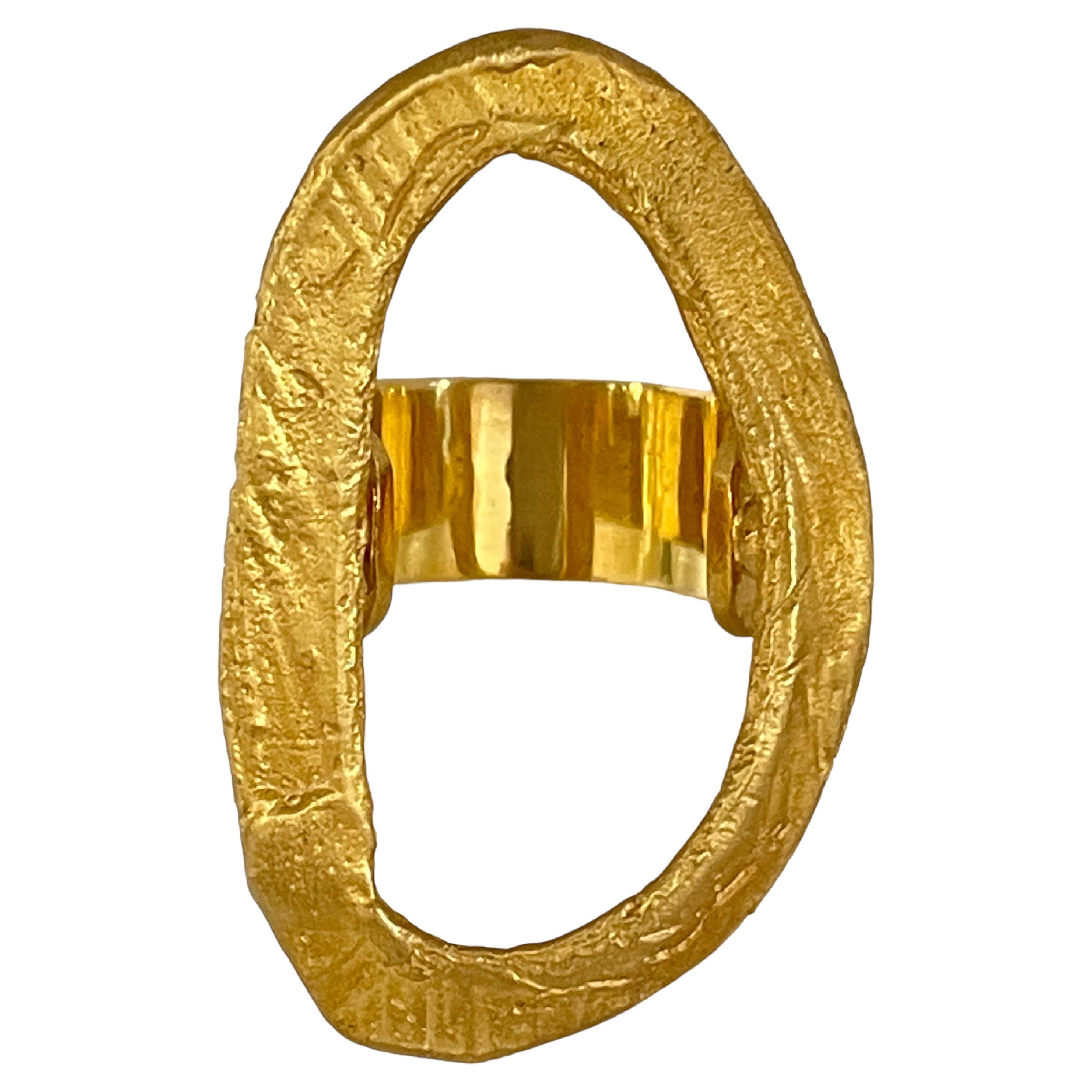 New 1 of a Kind, Handmade Heavily 14k-16k Yellow Gold Plated Designer ...