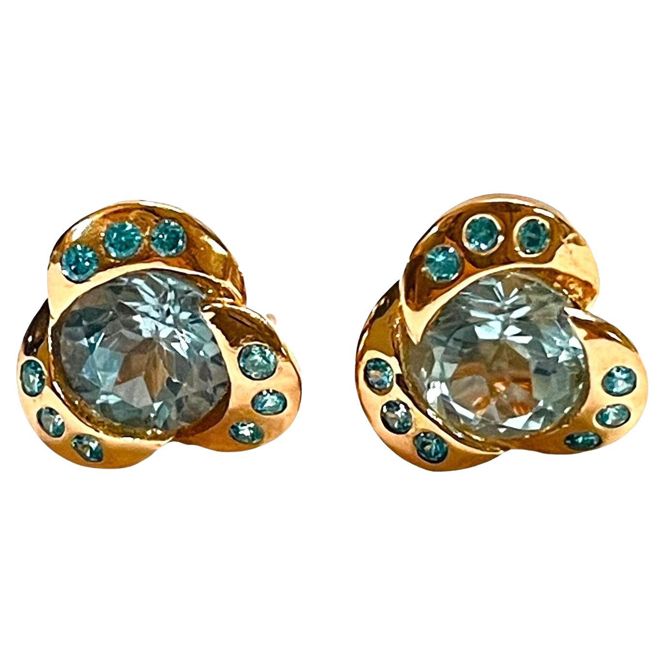 Antique Topaz Earrings - 1,416 For Sale at 1stDibs | yellow topaz ...