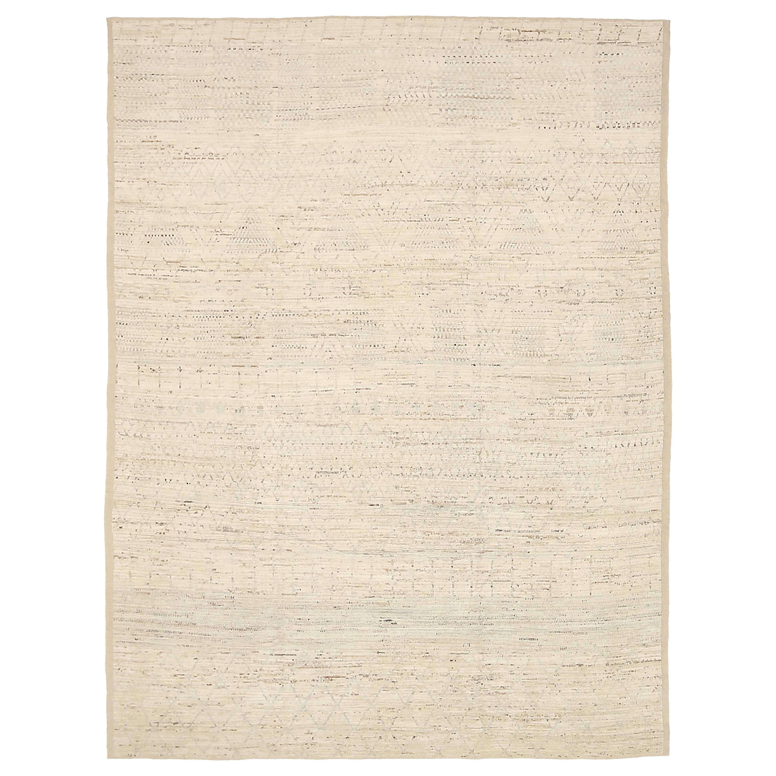 New Afghan Area Rug Moroccan Design For Sale at 1stDibs