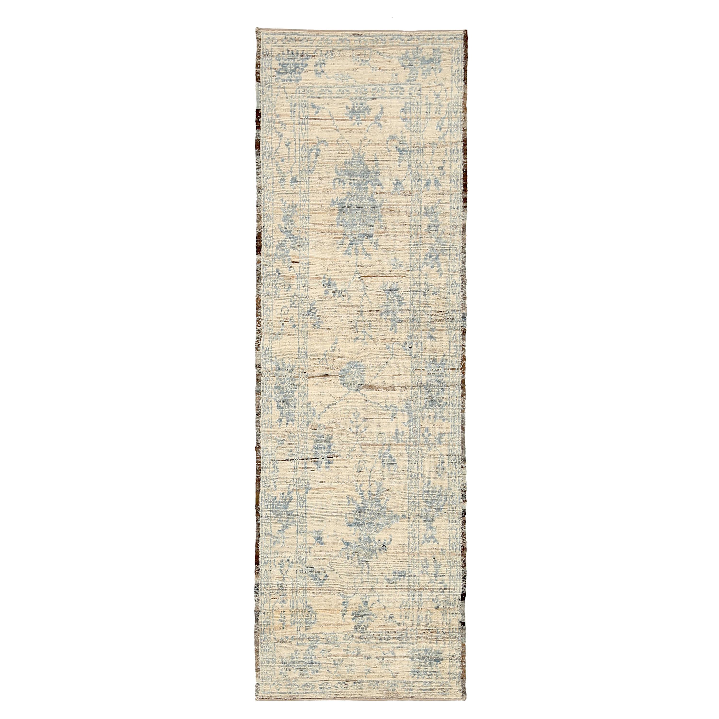 Modern and Formal Afghan Runner at 1stDibs