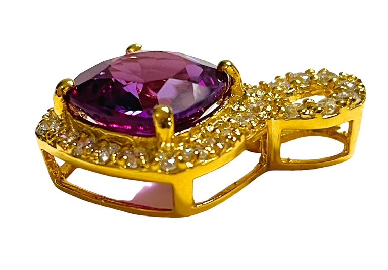 New African Color Changing Blue/Purple Spinel and Sapphire Sterling ...