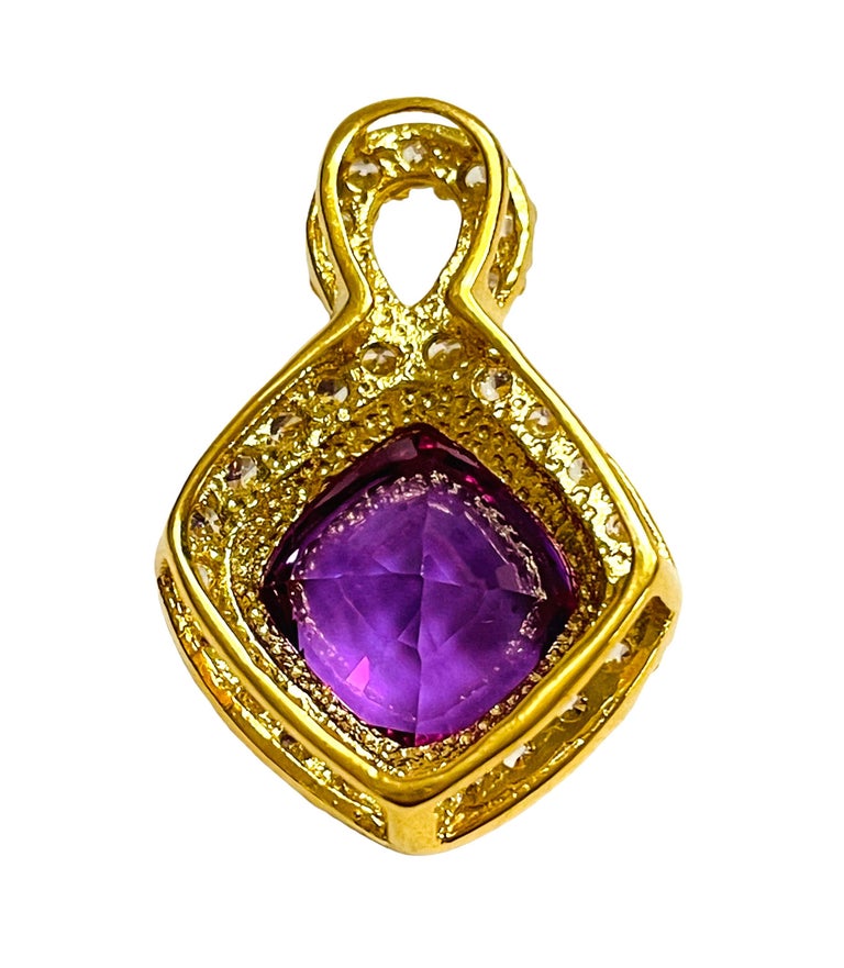 New African Color Changing Blue/Purple Spinel and Sapphire Sterling ...