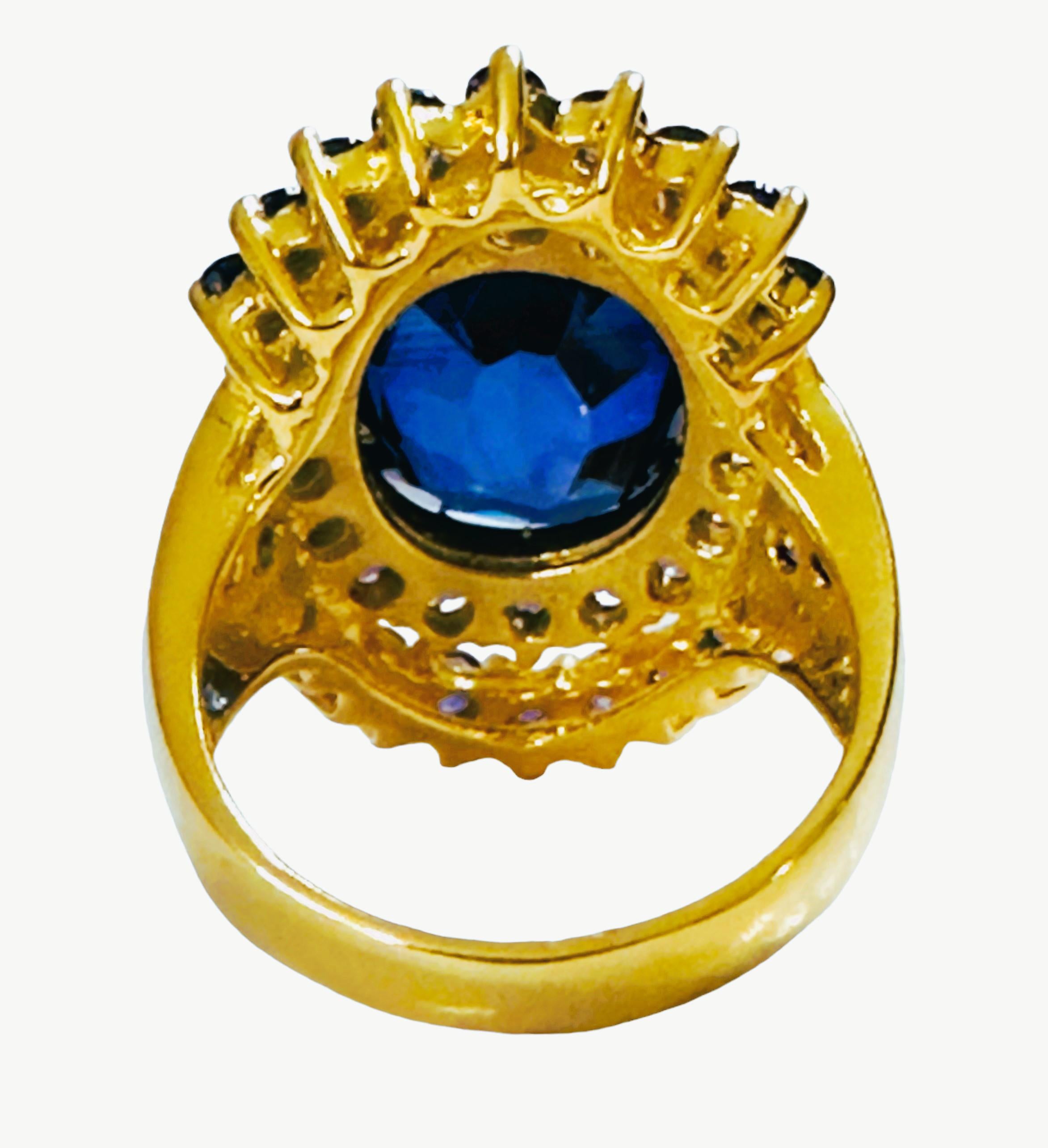 New African IF 10.30 C1 Deep Blue Sapphire and Royal Blue Sapphire ...