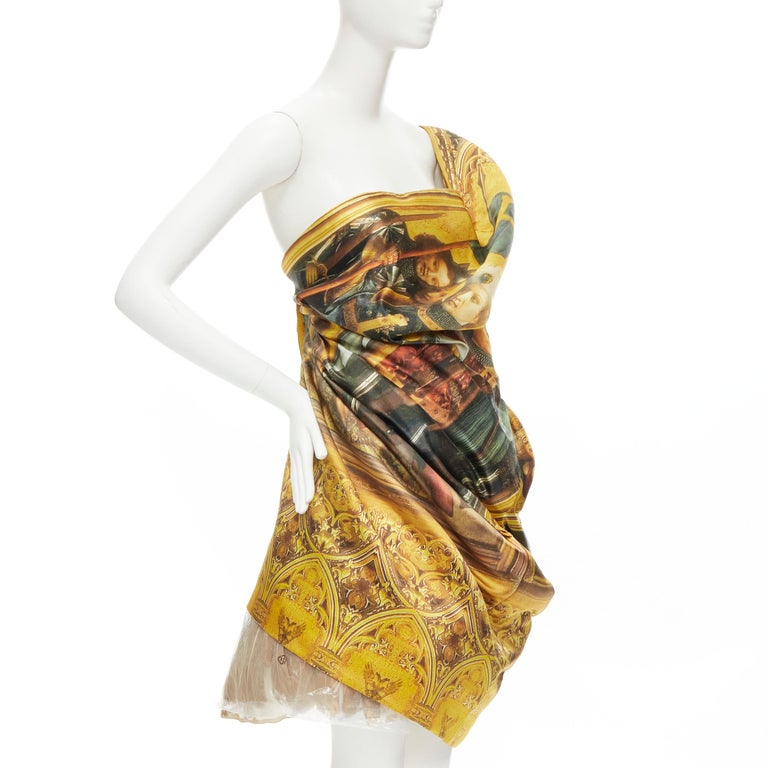 new ALEXANDER MCQUEEN 2010 Angels Demons Runway Renaissance feather ...