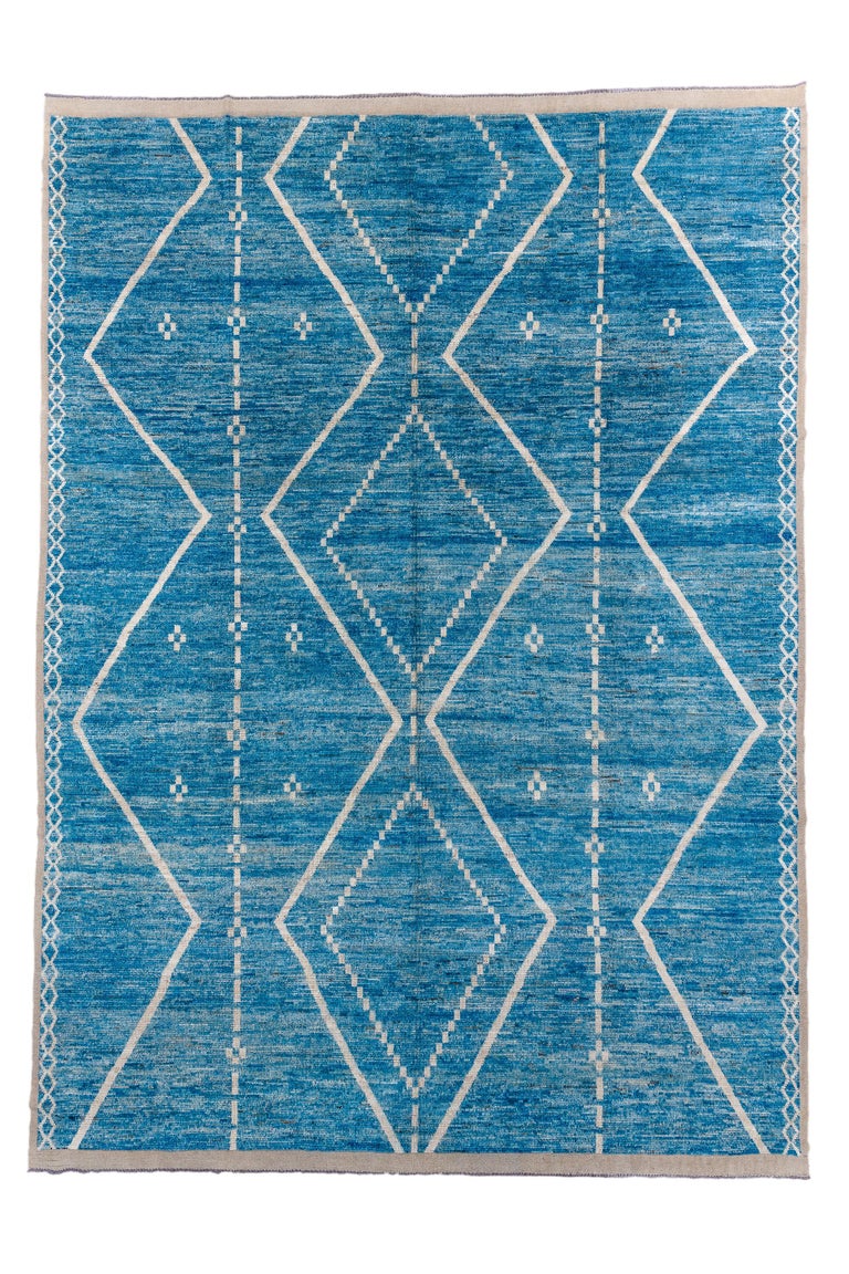 New and Modern Moroccan Design Rug For Sale at 1stDibs