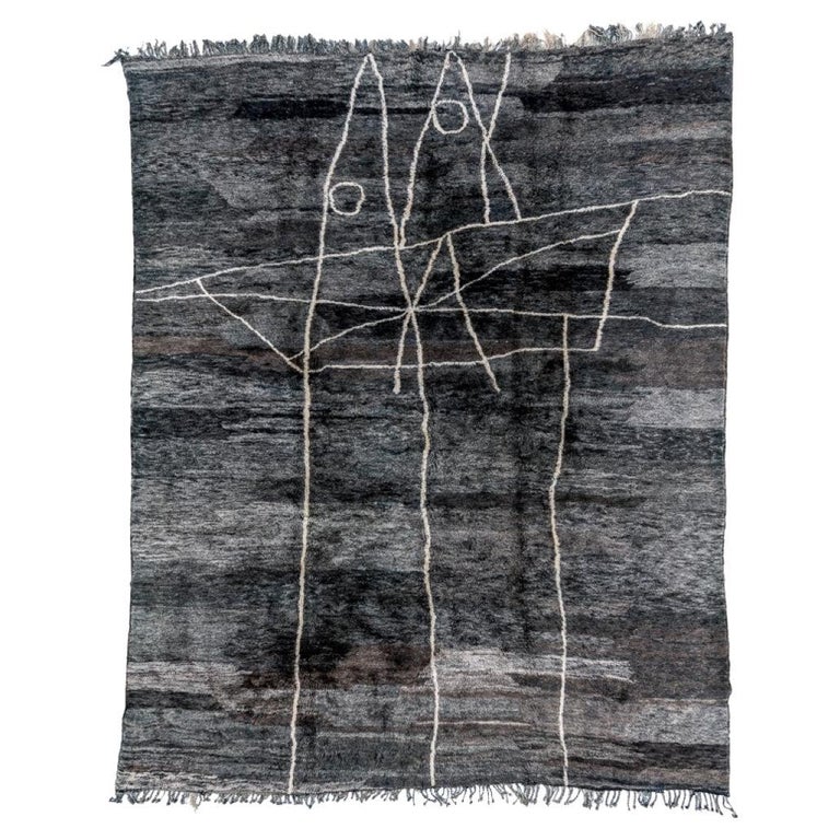 New and Modern Moroccan Design Rug For Sale at 1stDibs