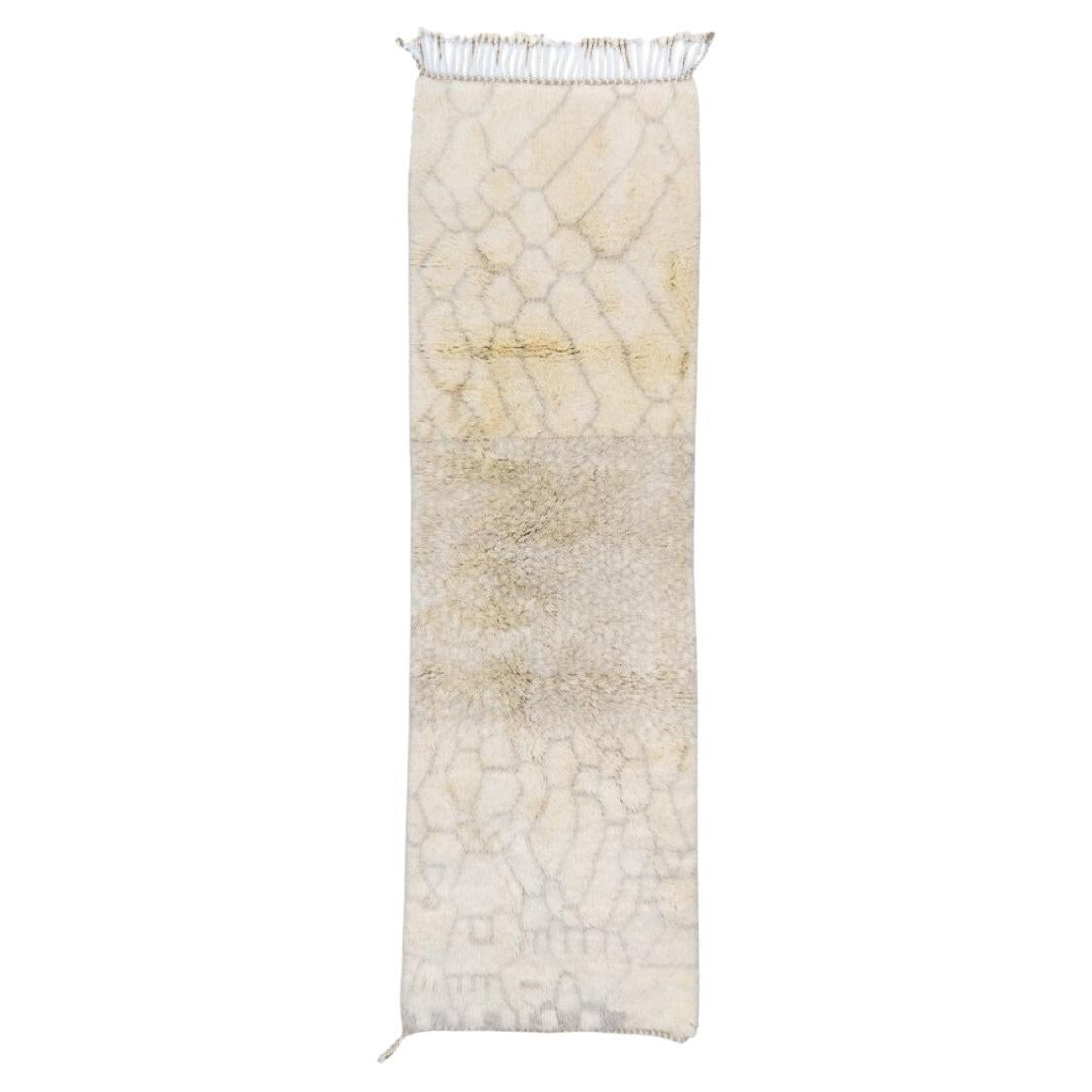New and Modern Moroccan Design Rug Runner For Sale at 1stDibs