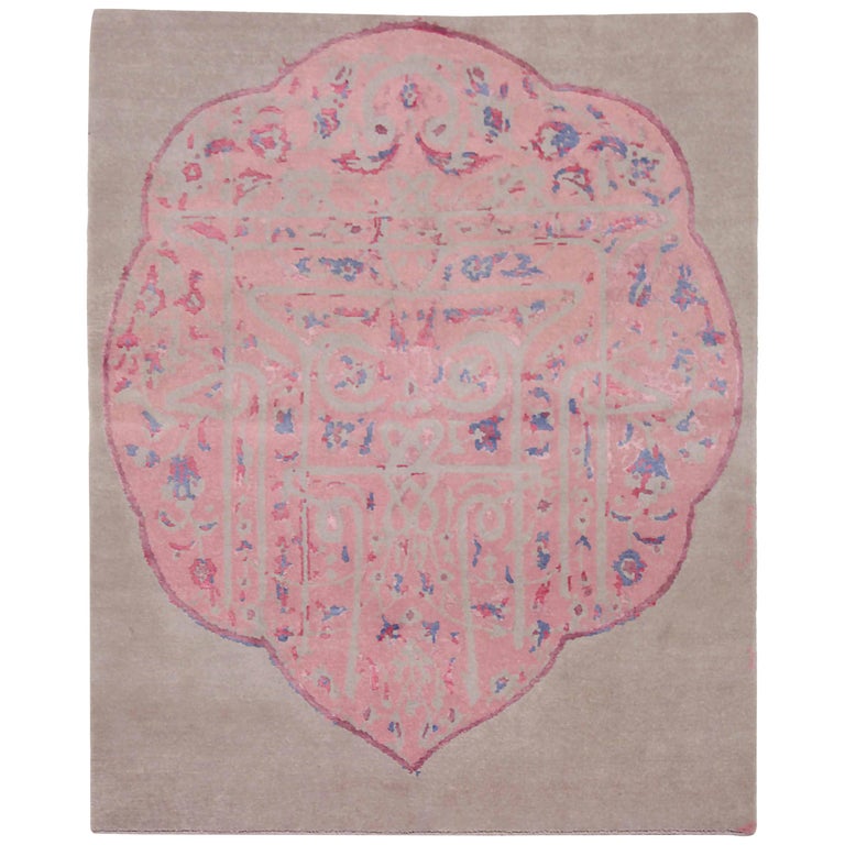 New Area Rug Modern Design ‘Romanticism’ by Shane Friesenhan For Sale ...