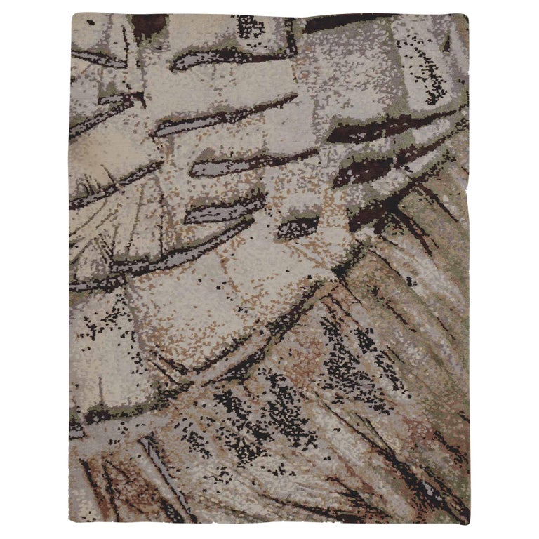 New Area Rug Modern Style ‘Asante’ by Shane Friesenhan For Sale at 1stDibs