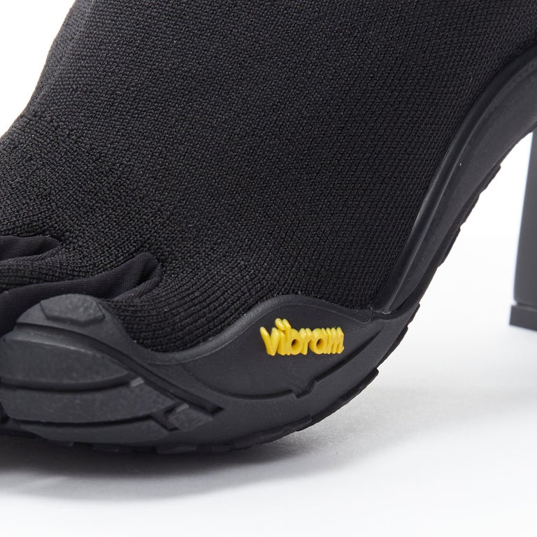 new BALENCIAGA 2020 Runway 5 Toe Tabi Ninja Vibram sock boots EU37 at ...