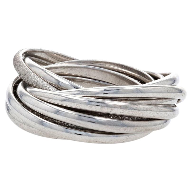 New Bastian Inverun Ring, Sterling Silver Multi-Band Rolling Ring ...