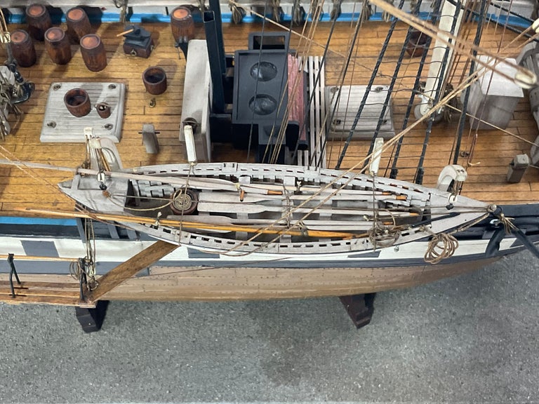 New Bedford Whale Ship Model Of "Cortez" For Sale at 1stDibs