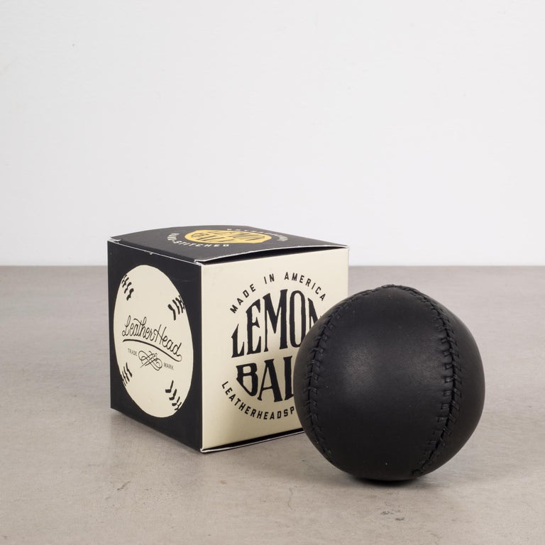 New Black Onyx Hand Crafted Leather Baseballs by Leather Head: Free ...
