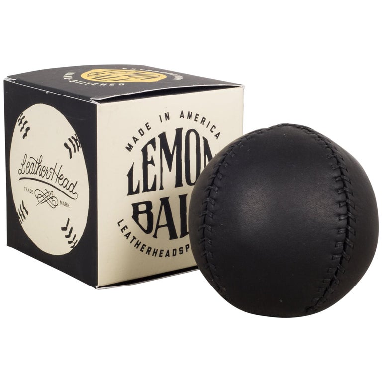 New Black Onyx Hand Crafted Leather Baseballs by Leather Head: Free ...