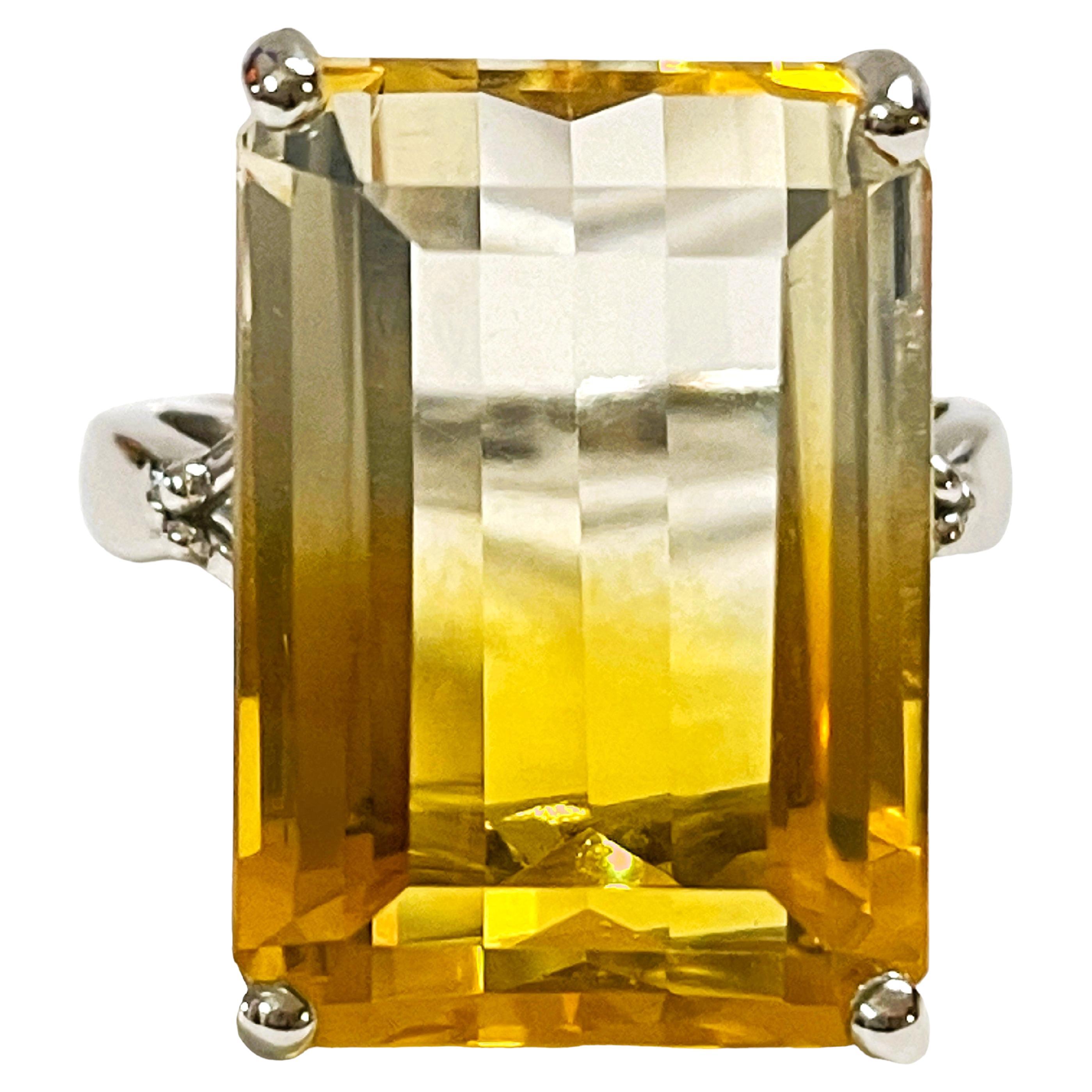 New "Inclusion Free" Brazilian 15.2 Ct Blue Green Ametrine and Sapp ...