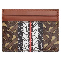 Burberry Beige Smoked Check Zip Around Wallet For Sale at 1stDibs