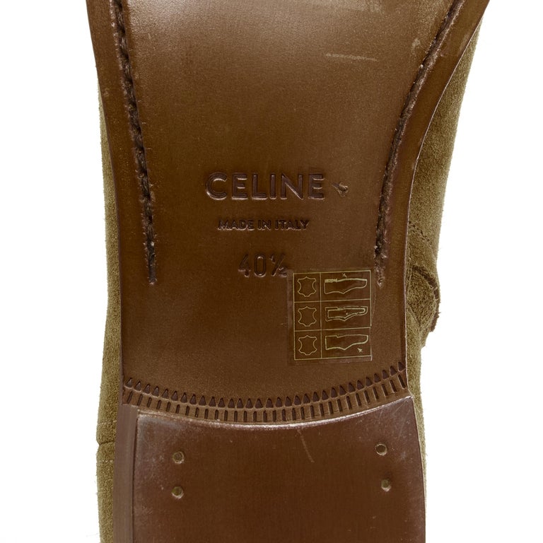 new CELINE Hedi Slimane 2019 Jacno Western Ankle Boot 30 Havana boot ...