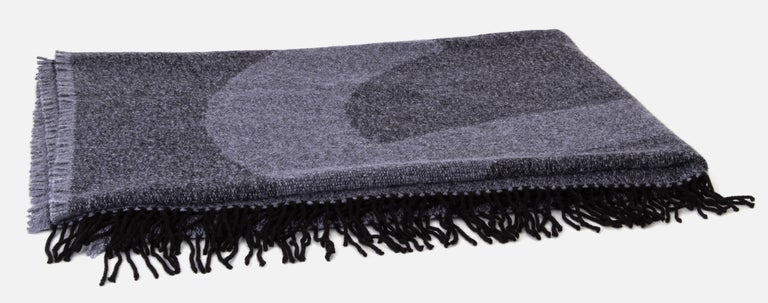 New Chanel CC Logo Cashmere Blend Throw Blanket For Sale at 1stDibs