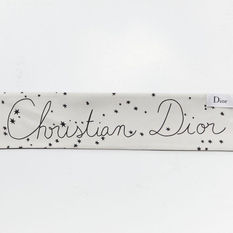 new CHRISTIAN DIOR 2022 Zodiac Mitzah Le Cancer astrology 100% silk ...