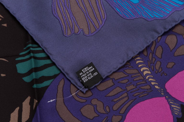 New Christian Dior Graphic Butterfly Print Scarf For Sale at 1stDibs ...