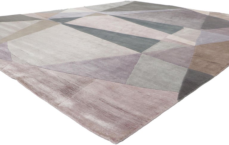 New Contemporary Abstract Rug Inspired by Theo van Doesburg and Sonia ...