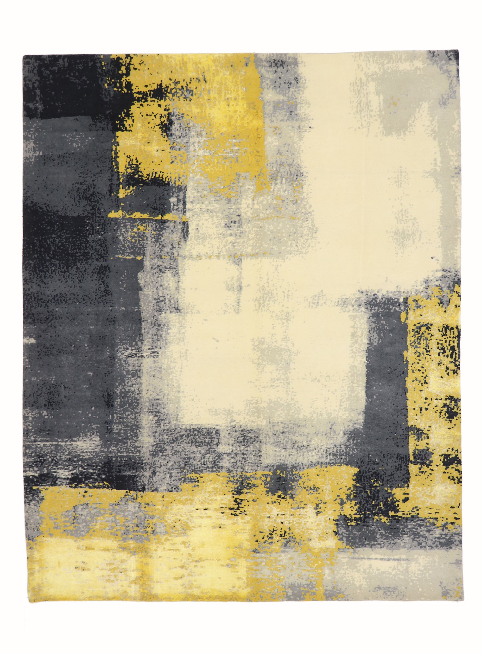 Contemporary and Abstract 'Psychedelic Fantasy' Ikat Area Rug at 1stDibs