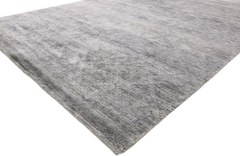 Contemporary Gray Area Rug with Scandi-Modern and New Nordic Style For ...