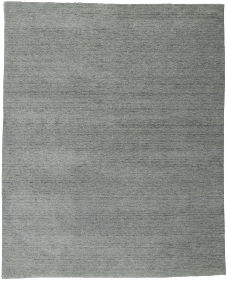 New Contemporary Gray Area Rug with Modern Style For Sale at 1stDibs