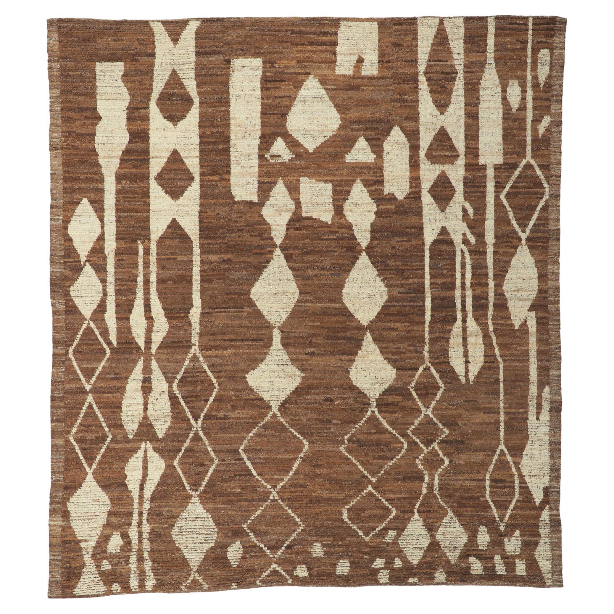 New Contemporary Moroccan Rug For Sale at 1stDibs