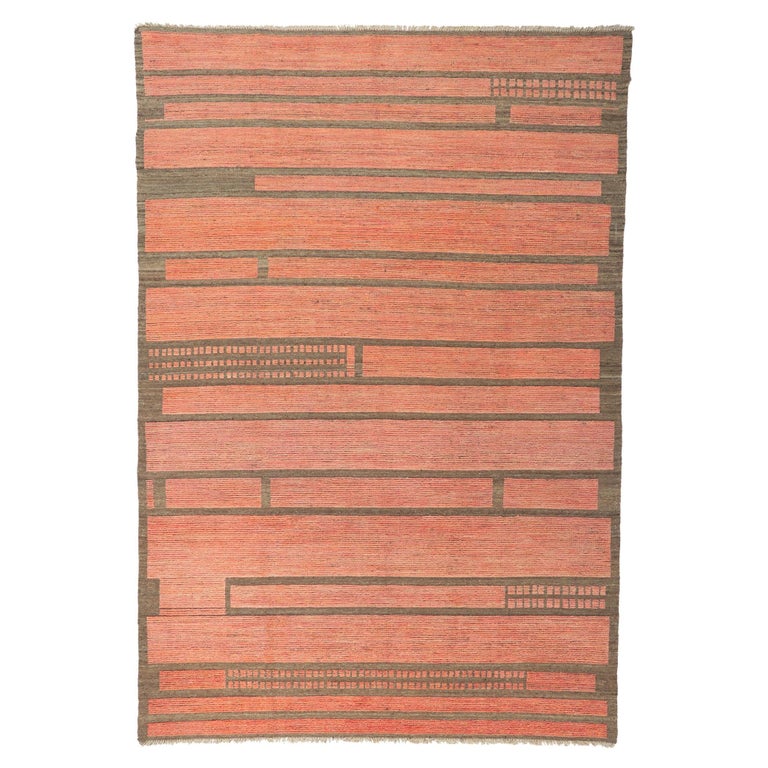 Nouveau tapis marocain contemporain avec style Bauhaus En vente sur 1stDibs