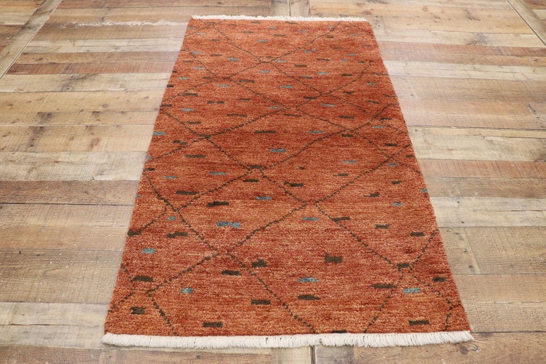 New Contemporary Moroccan Rug with Mediterranean Modern Style and Warm ...