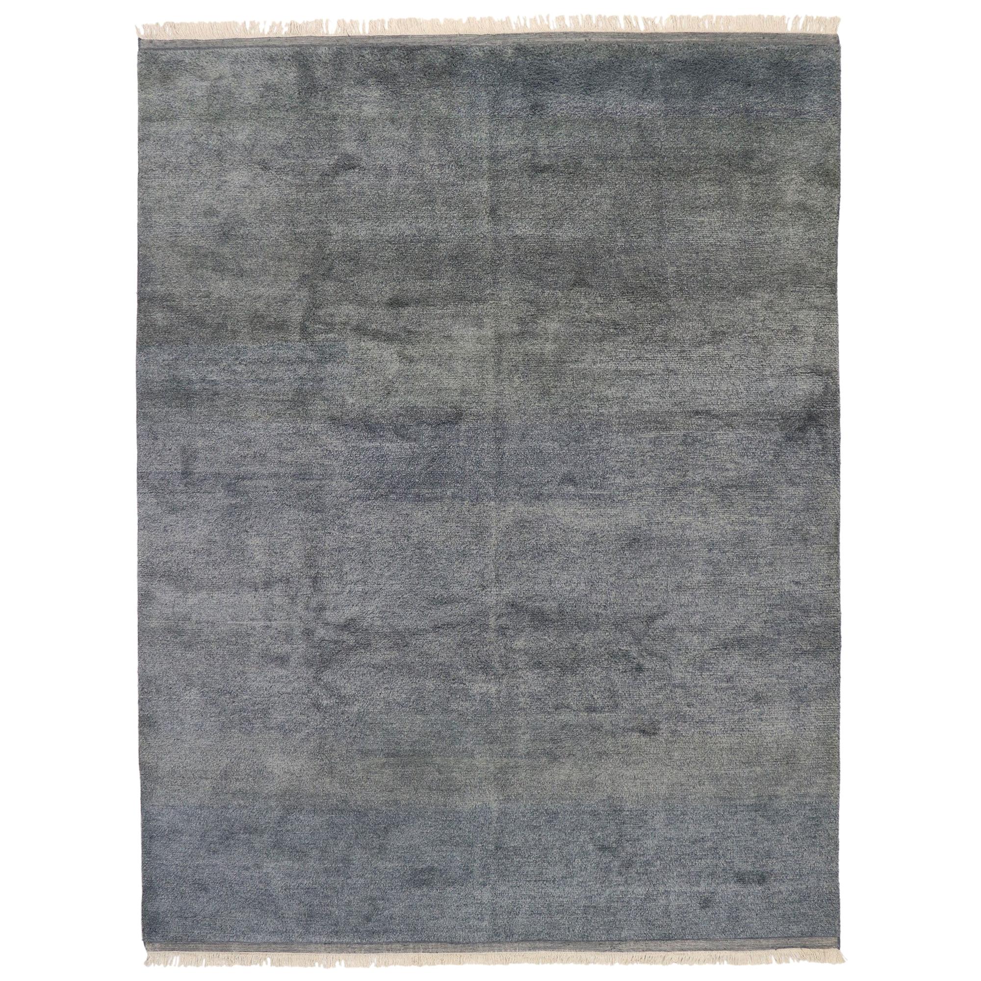 New Contemporary Moroccan Rug with Modernist International Style at 1stDibs