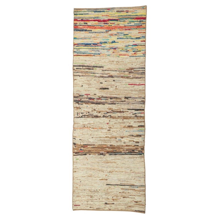 New Contemporary Moroccan Style Runner with Modern Tribal Style For ...