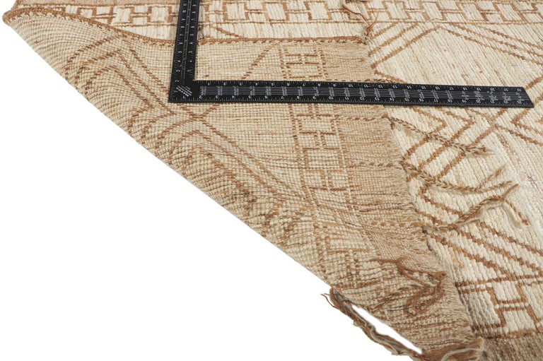 New Contemporary Moroccan Style Runner with Short Pile For Sale at 1stDibs