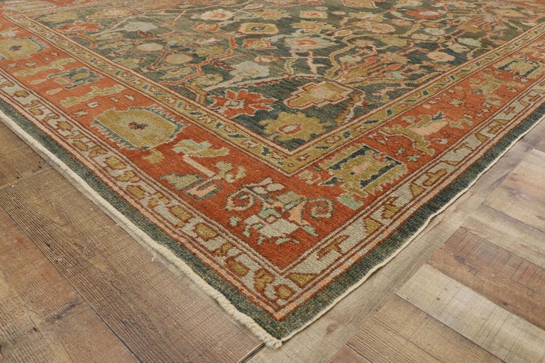 New Contemporary Turkish Oushak Rug with Modern Spanish Revival Style ...