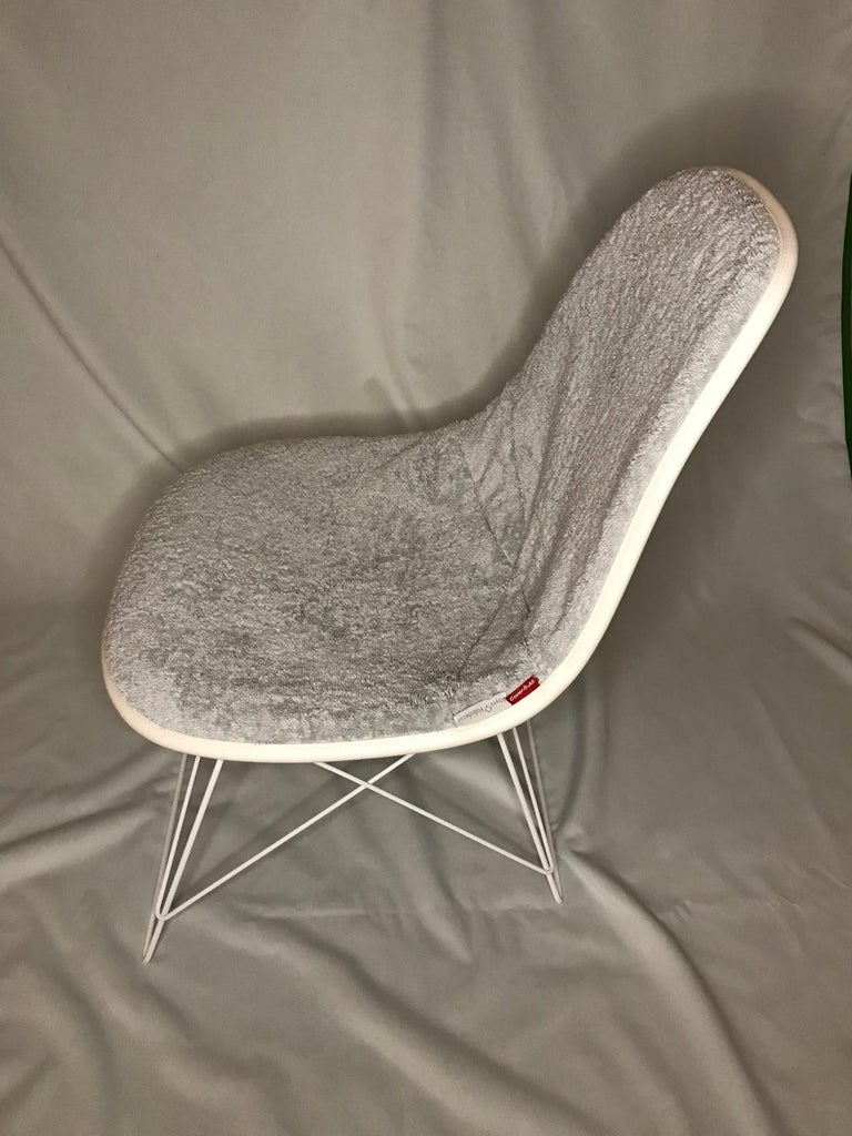 New Dress-Up Covering for Eames Plastic Side Chairs 'Color PLATINUM ...